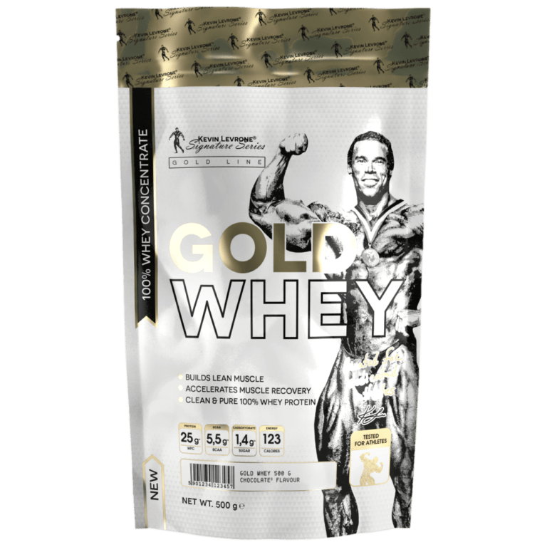 Kevin Levrone Gold Whey Protein 500g – 100% Whey Concentrate - Hustlers ...